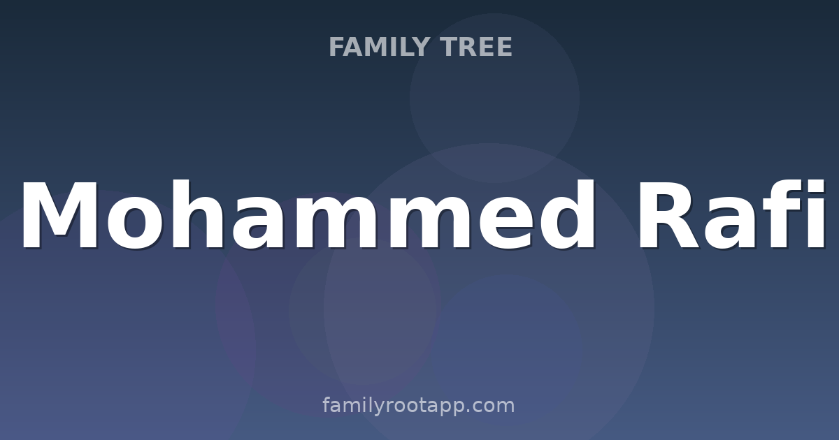 Mohammed Rafi Family Tree: The Story Behind Hindi Cinema's Golden Voice